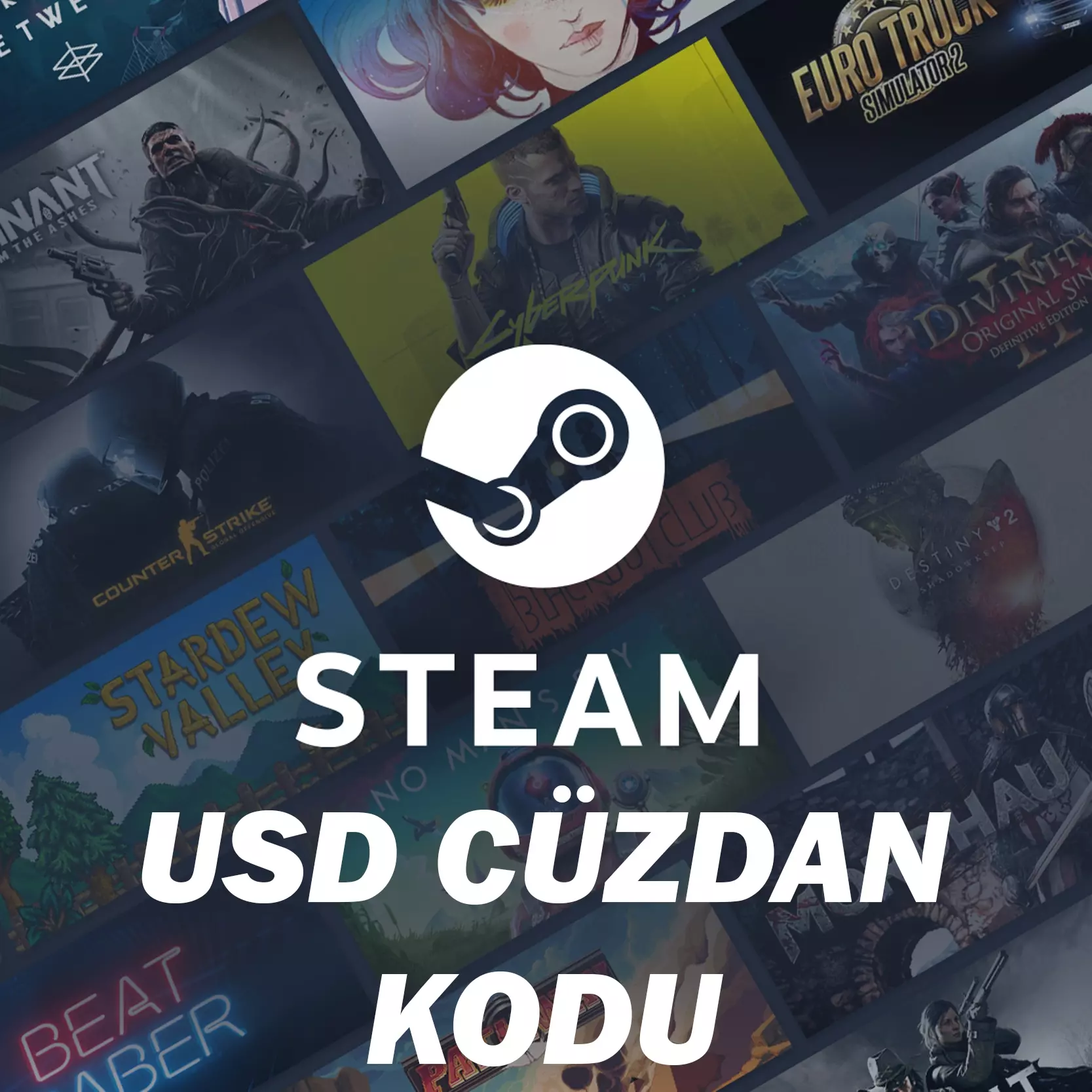 Steam USD Cüzdan Kodu Satın Al / Yükle | BTKGame